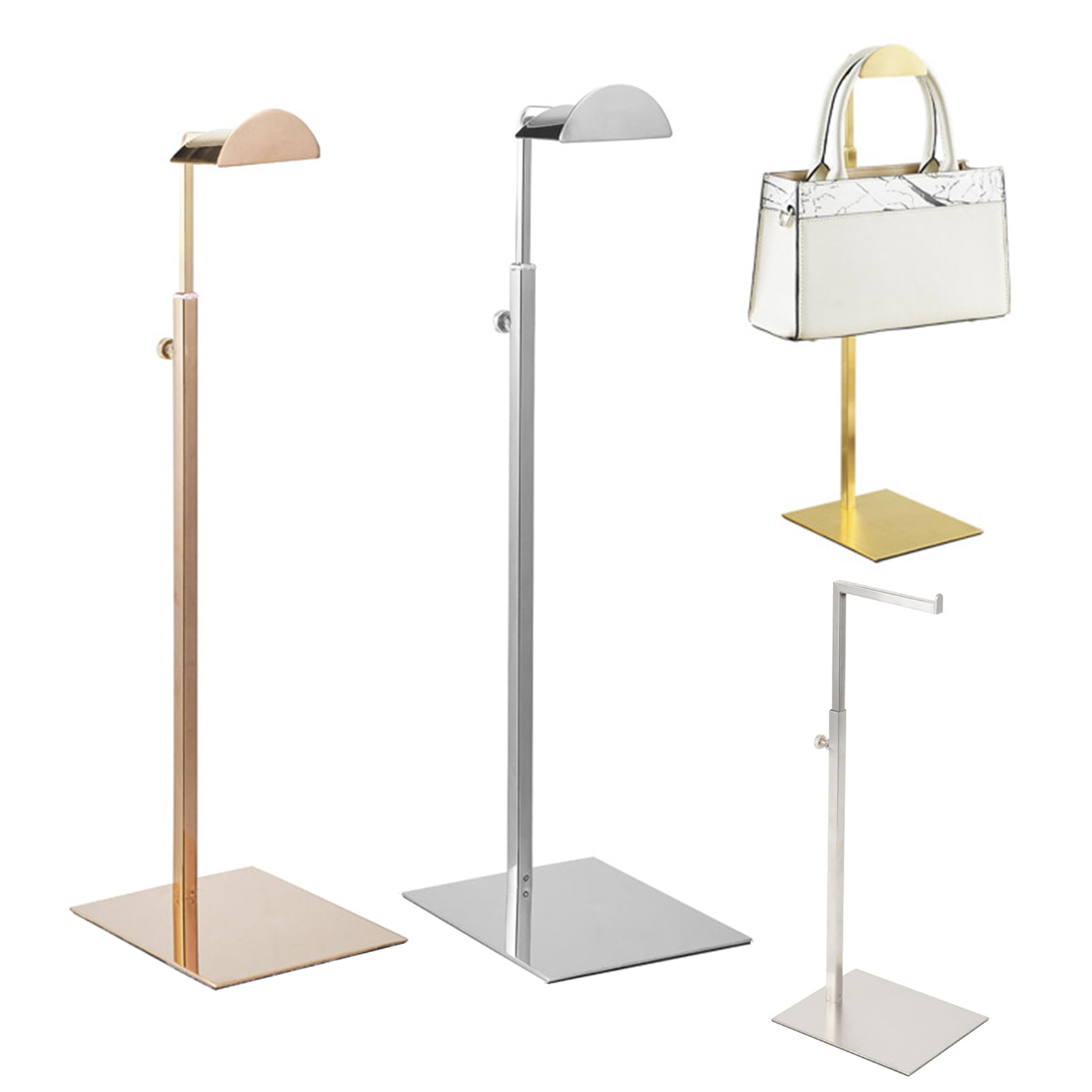 ZenCart Adjustable Height Bag Storage Rack Shoulder Bag Holder Purse ...