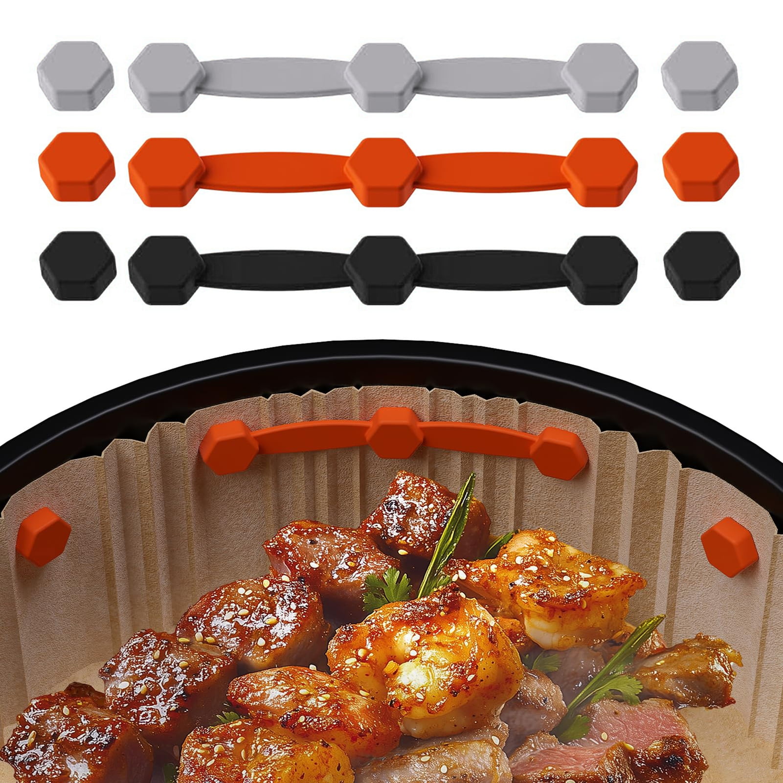 ZenCart Air Fryer Magnet Silicone Buckle Set Quick Release Air Fryer ...