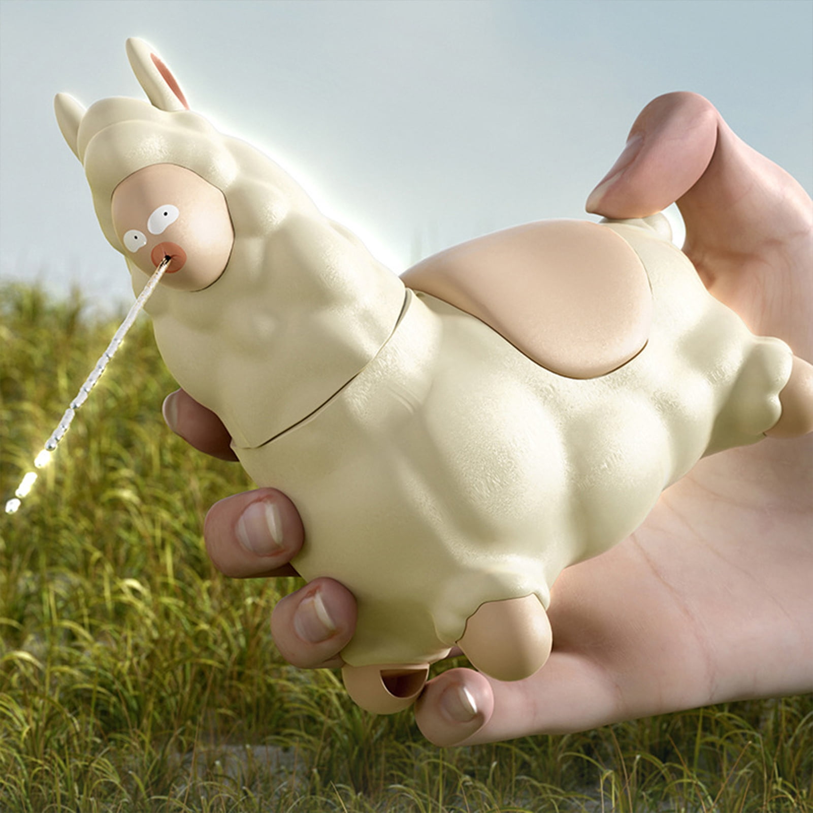 ZenCart Alpaca Water Sprayer Toy Interactive Push Sprinkler for Kids ...