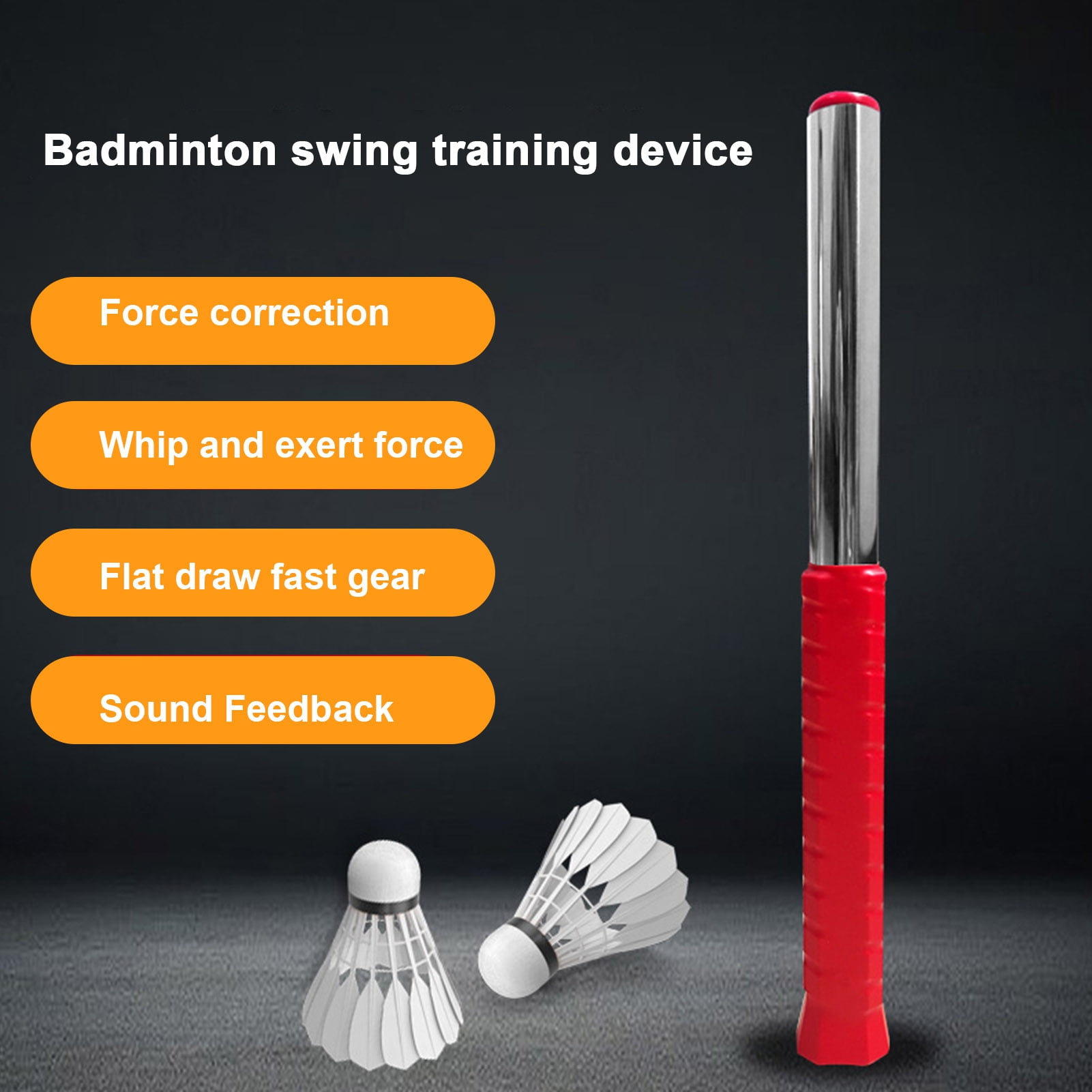 ZenCart Badminton Swing Training Device Realistic Racket Handle Design ...