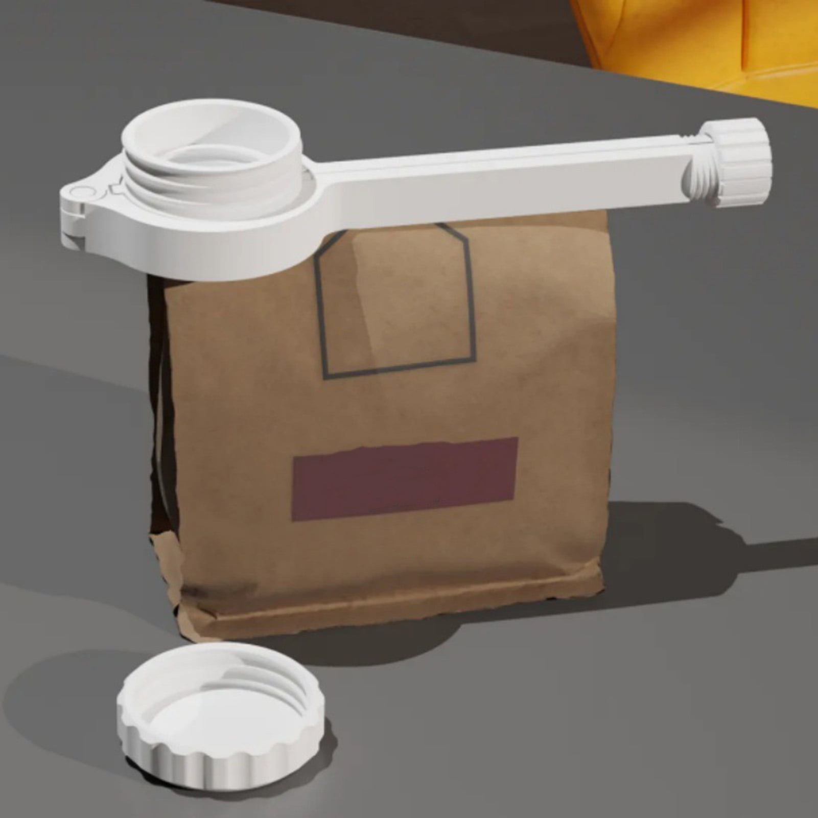 ZenCart Bag Clip with Pour Spout Reusable Easy to Use Fresh-keeping ...