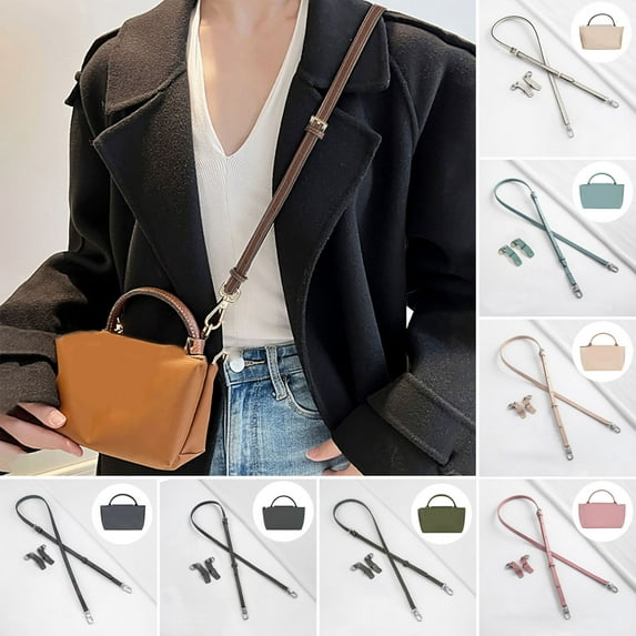 ZenCart Bag Shoulder Strap Replacement Faux Leather Crossbody Bag Strap ...