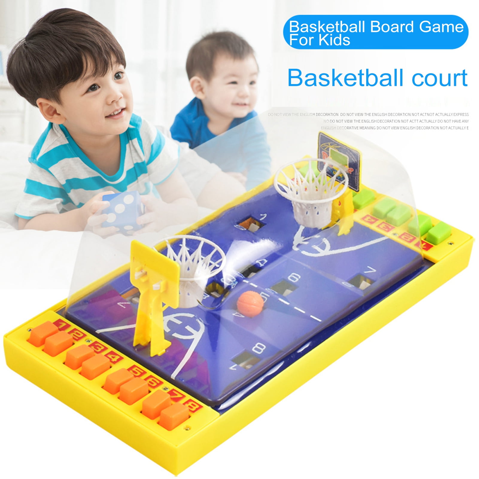 ZenCart Basketball Board Game 2 Players Interactive Educational Finger ...