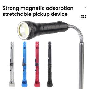 Dream Master Extendable Magnetic Flashlight with Telescoping Magnet ...