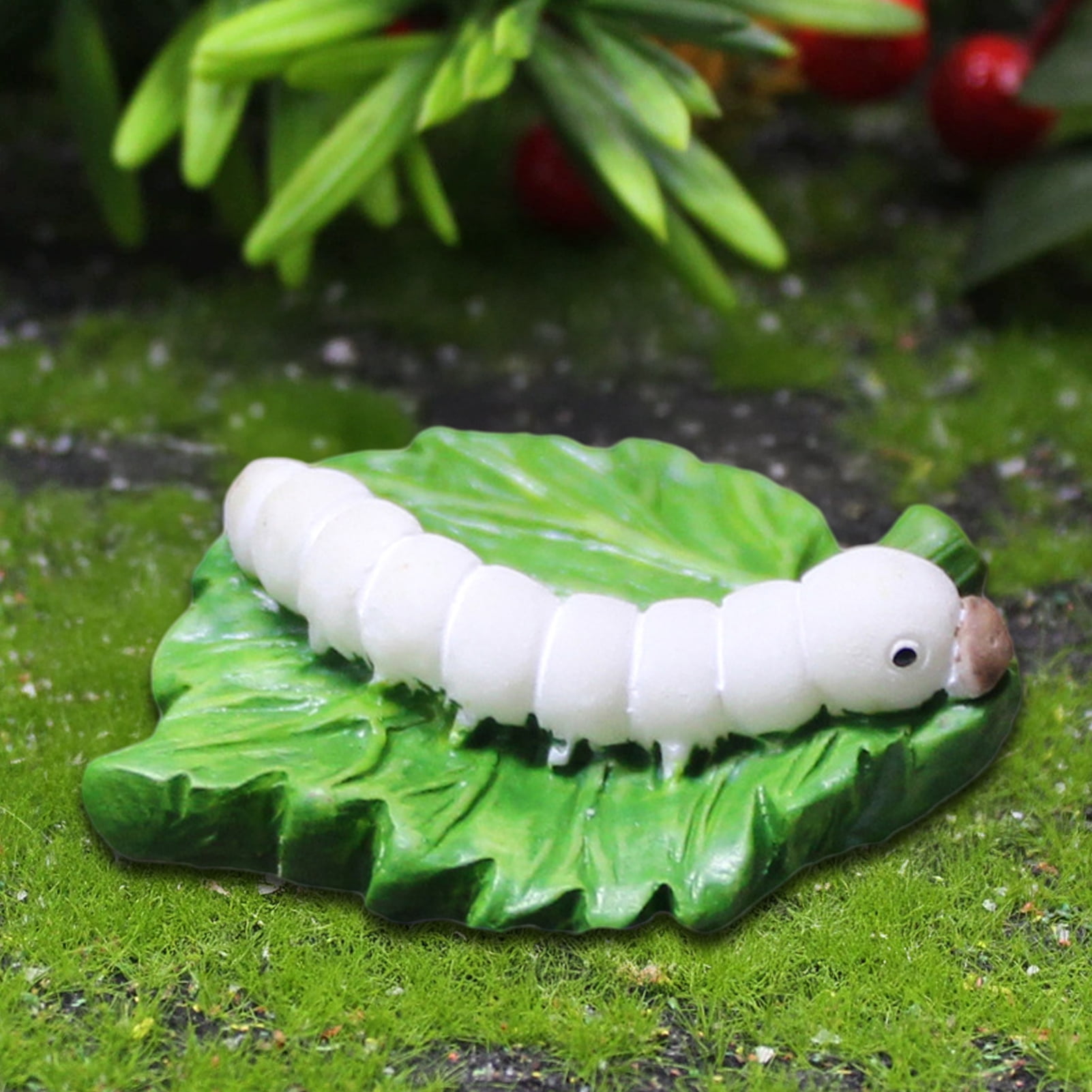 ZenCart Caterpillar Garden Ornament Weatherproof Yard Art Decor Insect ...