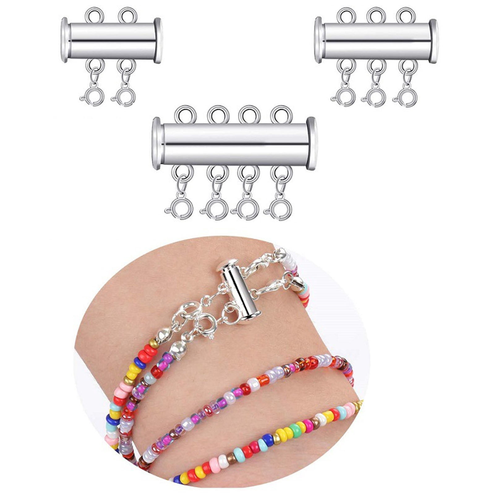 ZenCart Connecting Buckle Alloy Necklace Clasp Slide Lock Necklace ...