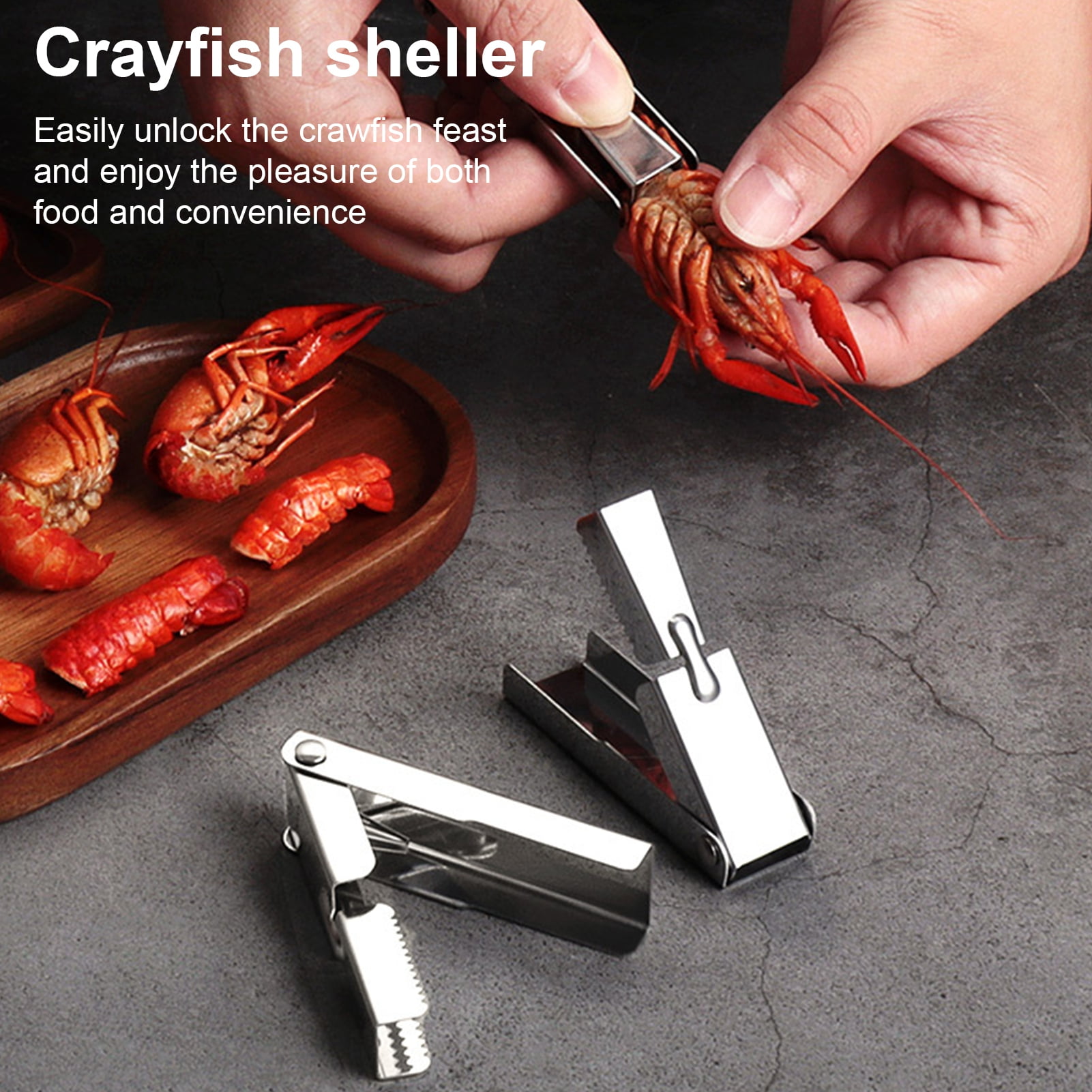 ZenCart Crayfish Shell Opener Stainless Steel Fast Sheller Tool for ...