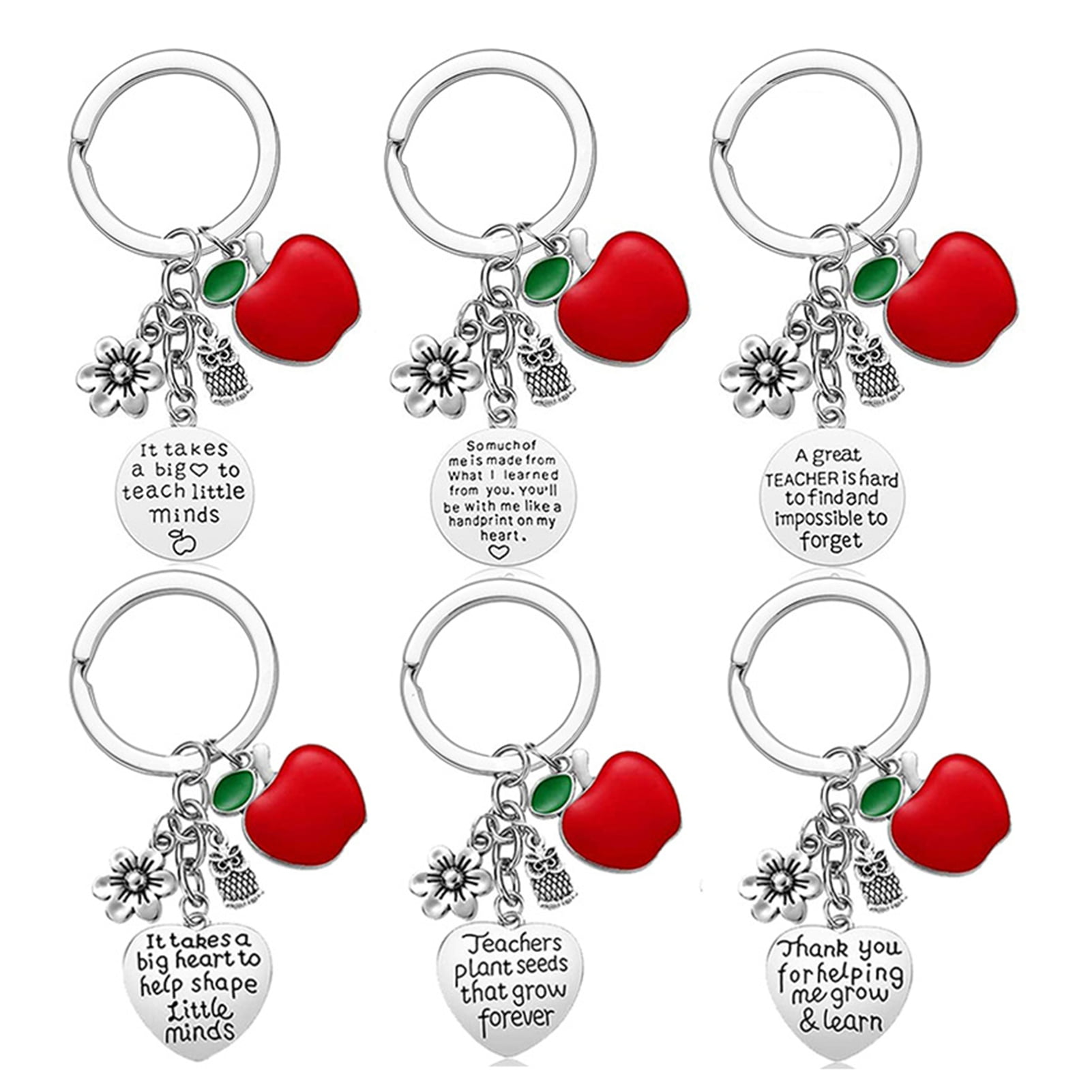 ZenCart Cute Festive Touch Stainless Steel Pendant Keychain Beautiful ...