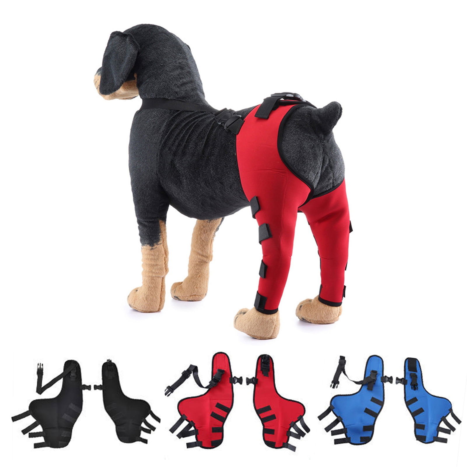 ZenCart Dog Knee Brace for Torn ACL Hind Leg Adjustable Dual Back Leg ...