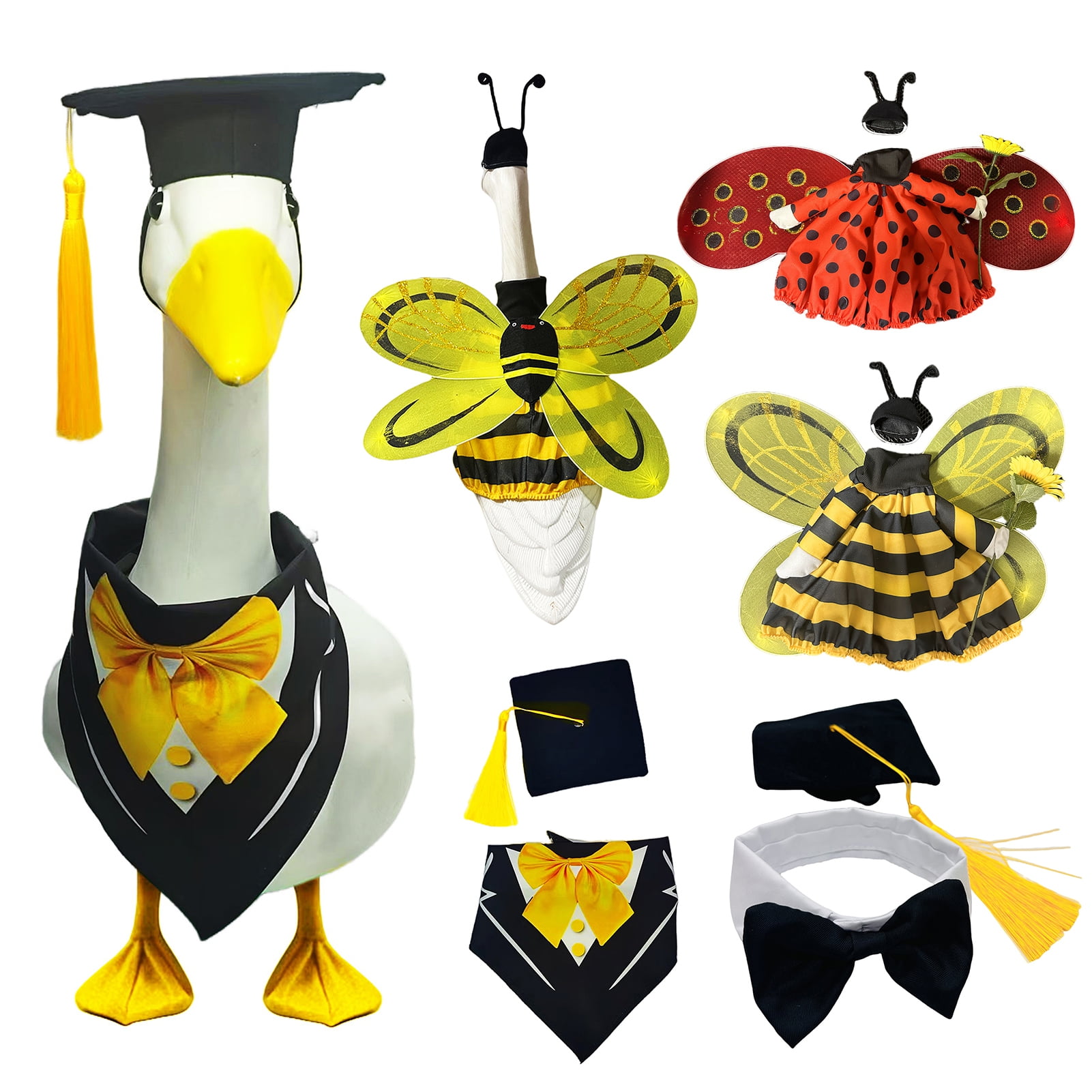 ZenCart Easter Goose Outfit Graduation Bees Ladybug Clothes Set for ...