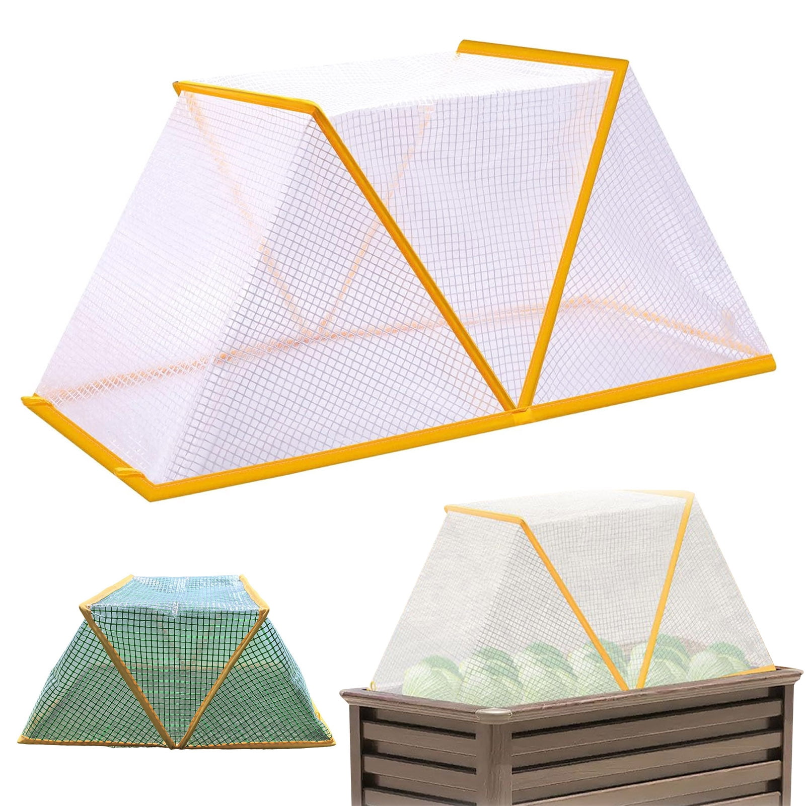 ZenCart Foldable Plant Tent for Raised Beds Freeze Protection Garden ...