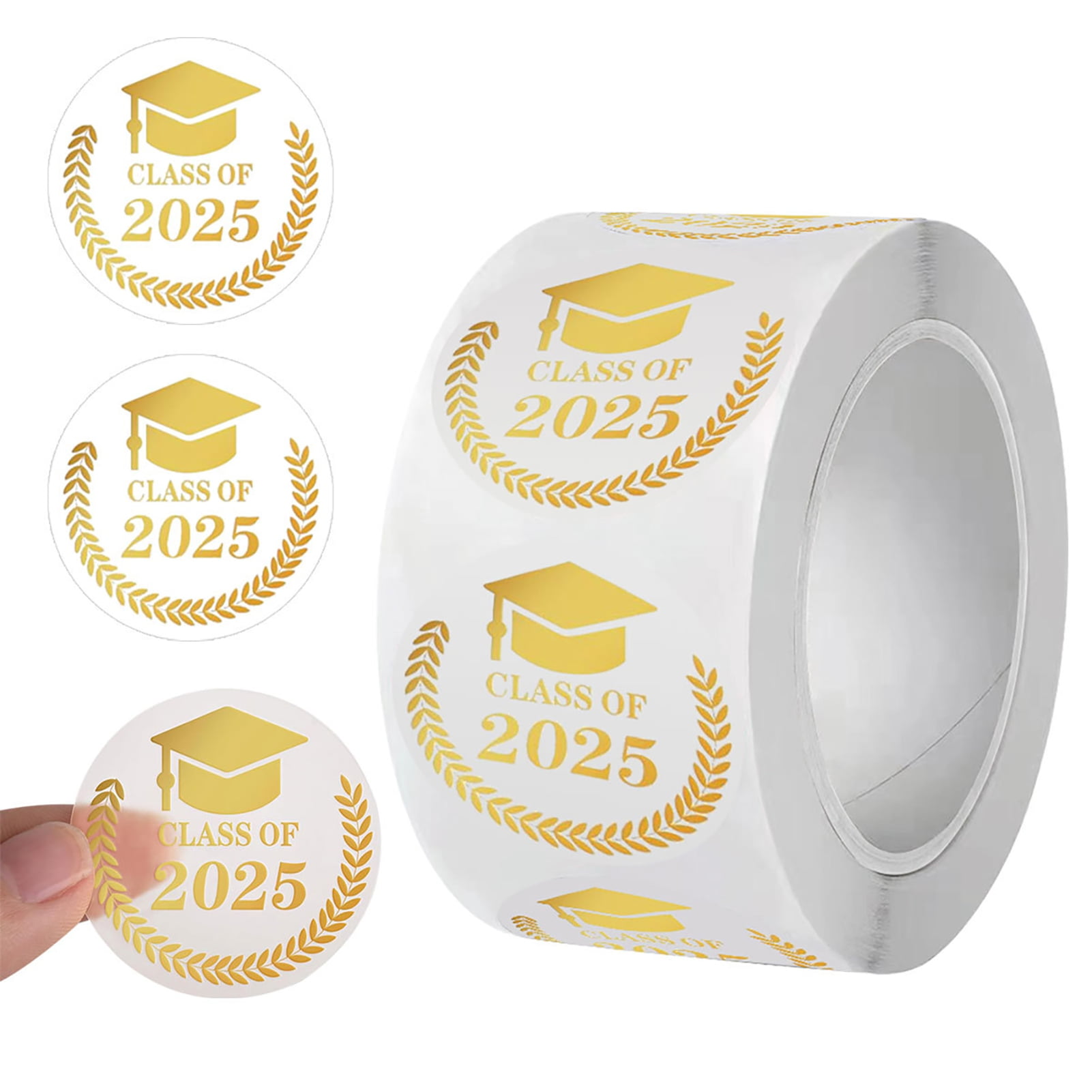 ZenCart Graduation Stickers Class of 2025 Graduation Cap Envelope Seal ...