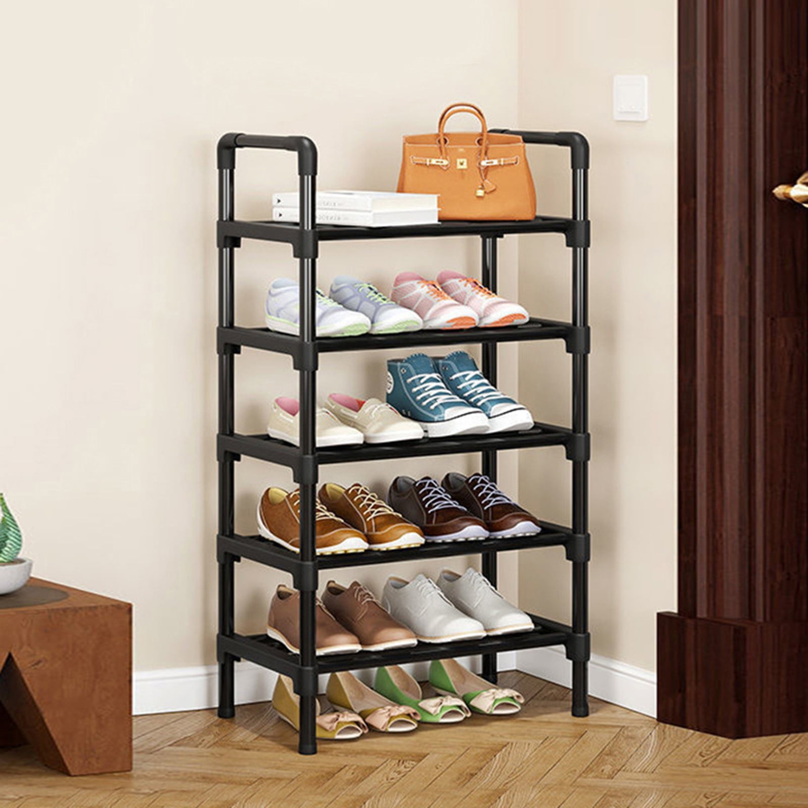 ZenCart Heavy-Duty Metal Shoe Storage Shelf Sturdy Construction Strong ...