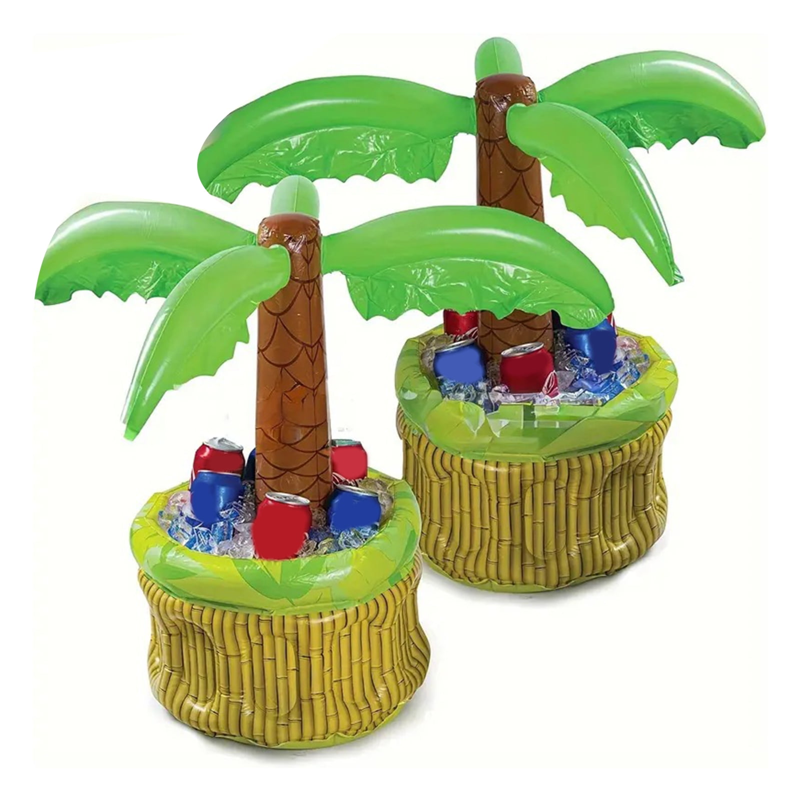 ZenCart Inflatable Ice Bucket Palm Tree Cactus Cooler Holder Beach ...