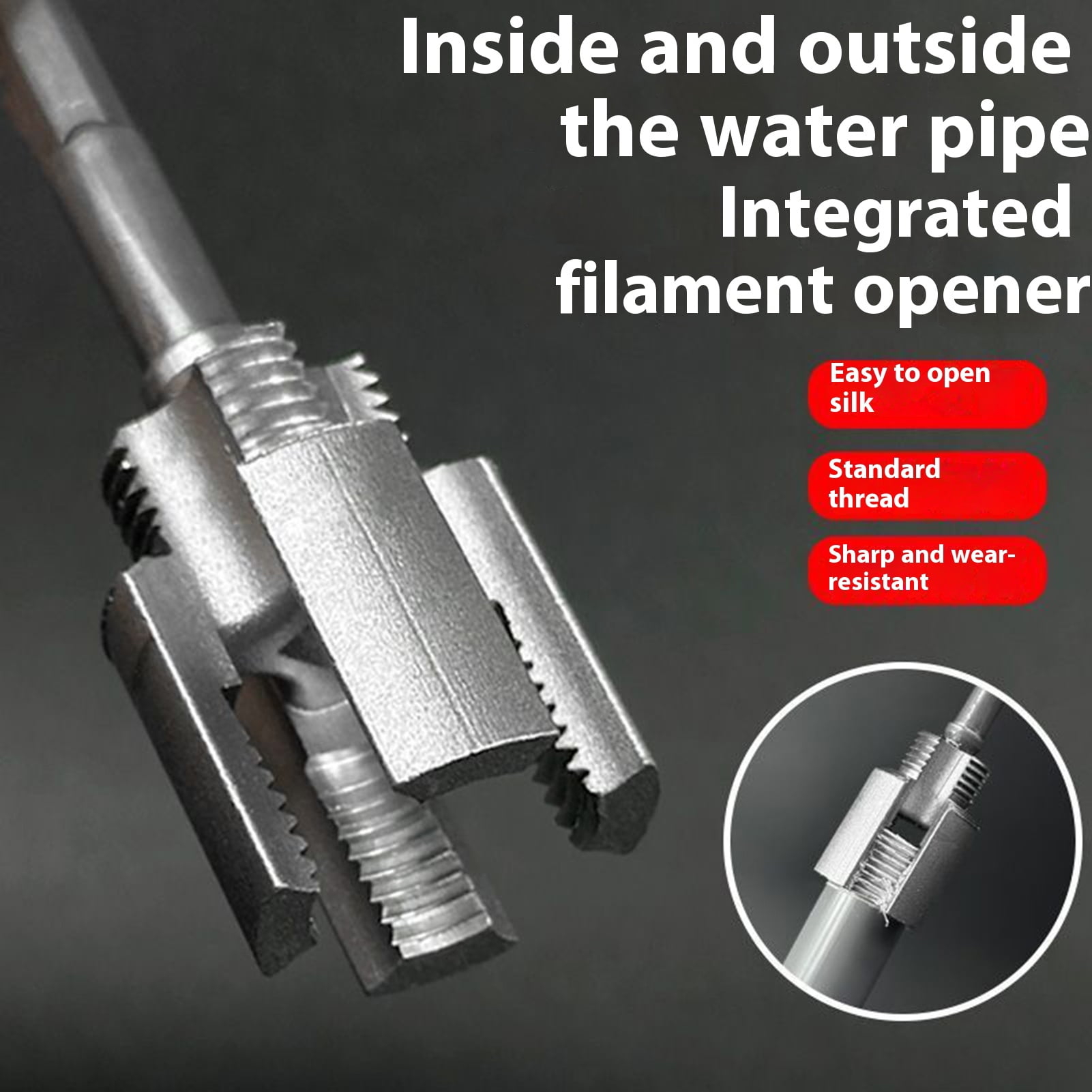 ZenCart Integrated Internal External Pipe Threading Tool Heavy-Duty ...