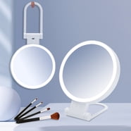 iHome Portable Tri-Fold Lighted Vanity Mirror with Storage iCVS30 ...