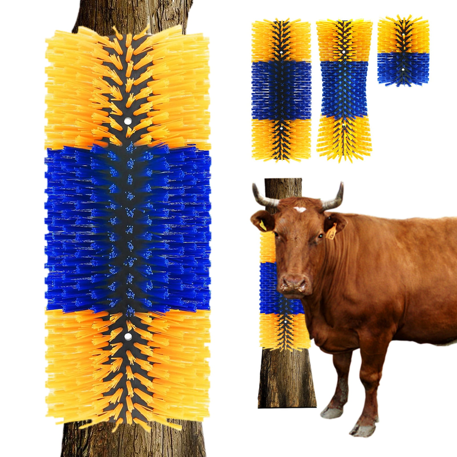 ZenCart Livestock Scratch Brush Horse Scratcher Full Massage Grooming ...