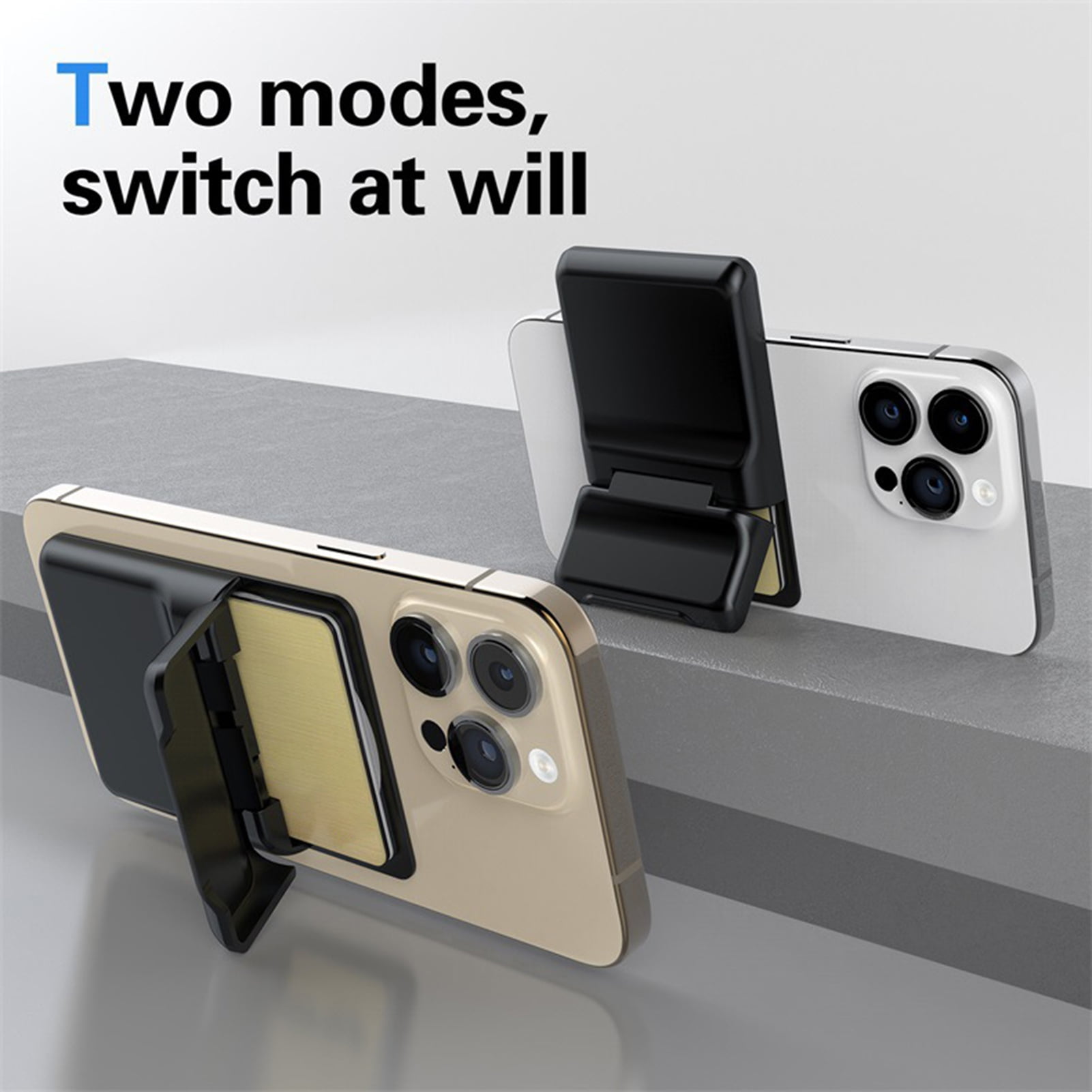 ZenCart Magnetic Wallet Phone Holder 3 Cards Secure Stand Slot Card ...