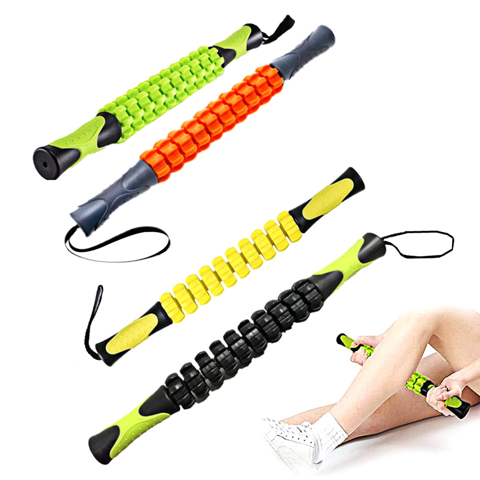 ZenCart Massage Roller Muscle Sore Pain Relief Deep Tissue Relaxation ...