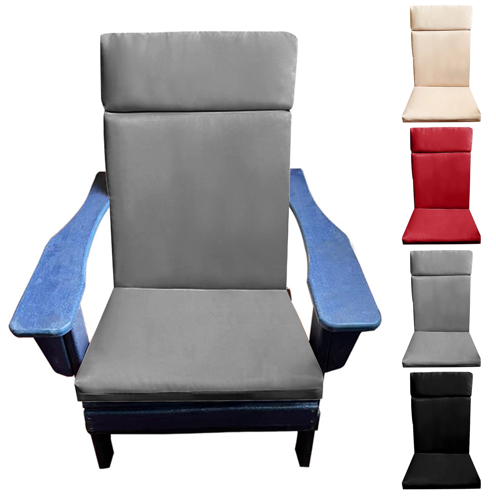 ZenCart Memory Foam High Back Chair Cushion Rocking Chair Seat And Back ...