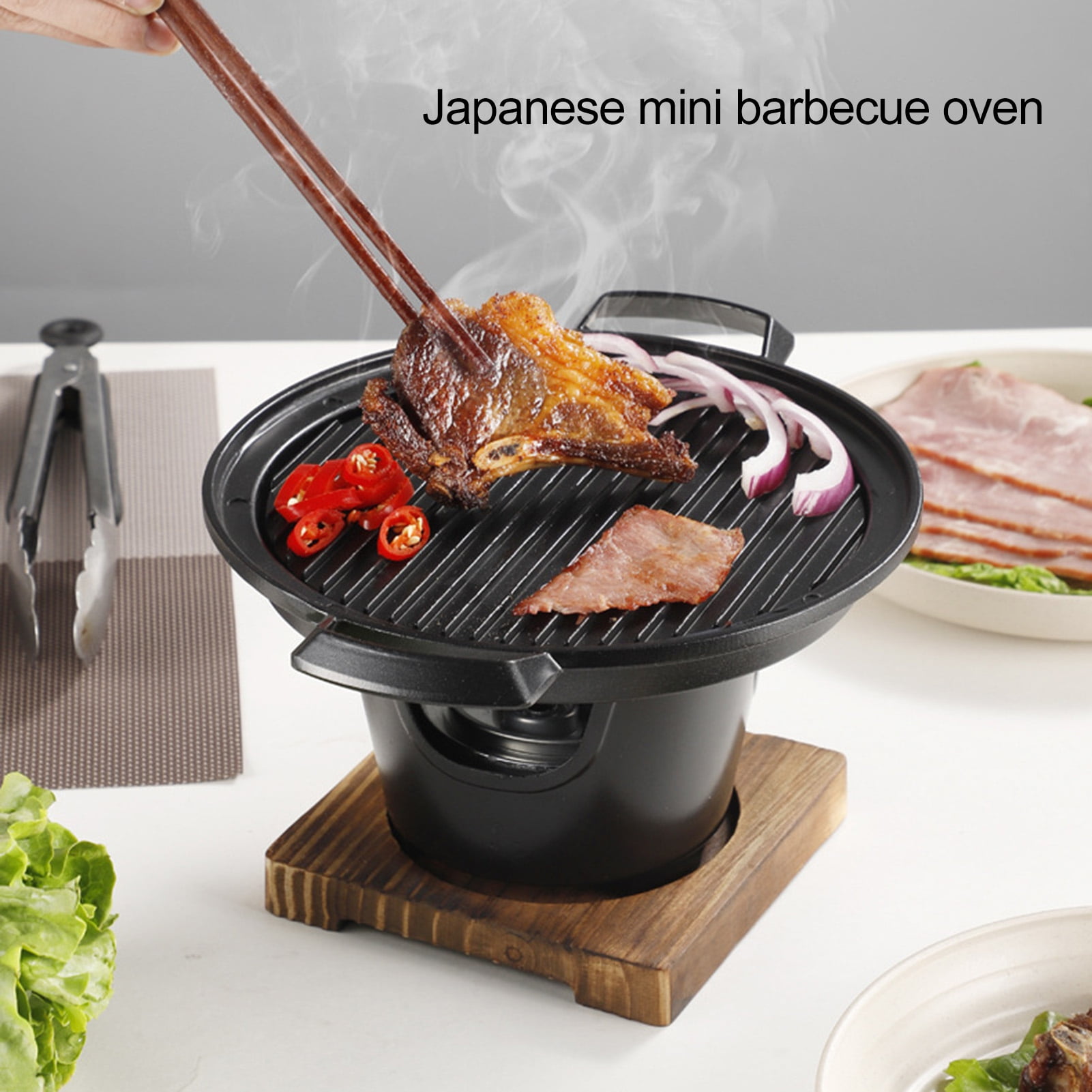 ZenCart Mini BBQ Alcohol Stove Grill Japanese One Person Cooking Oven ...