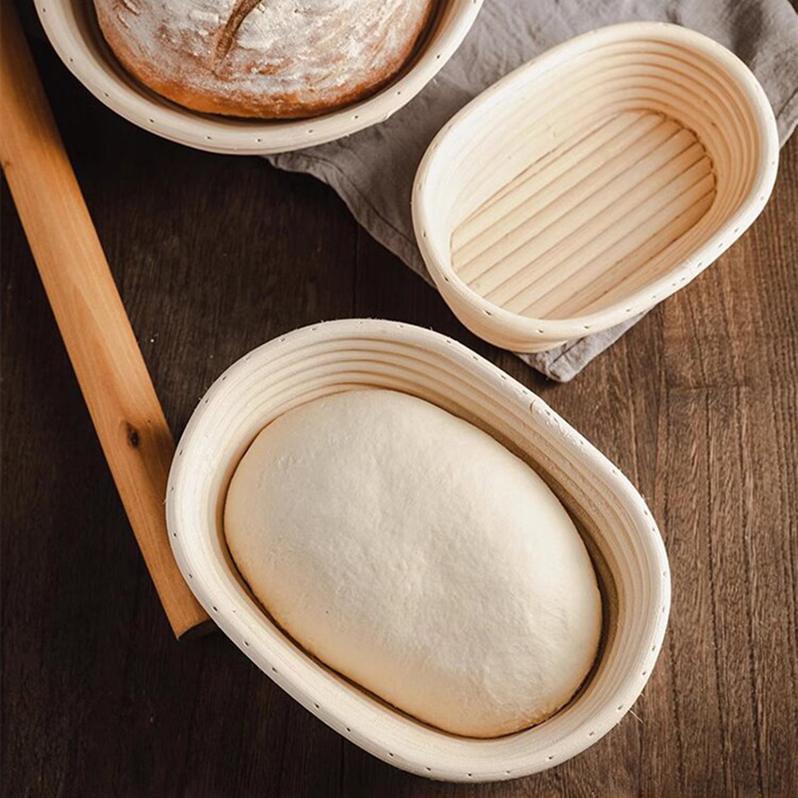 ZenCart Rattan Fermentation Basket for Sourdough Bread Baking Handmade ...