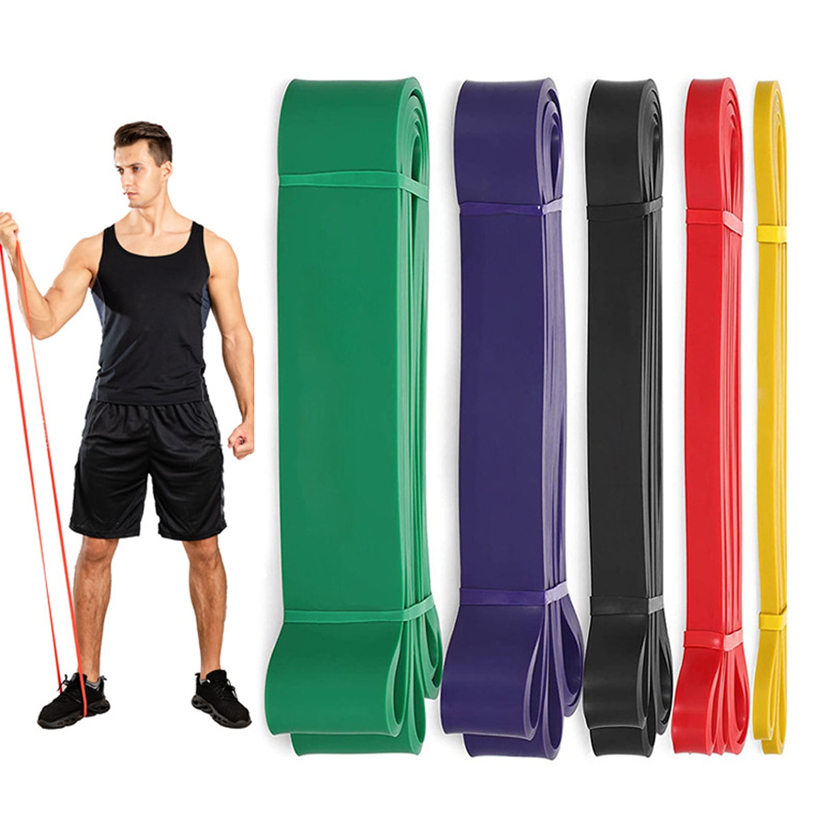 ZenCart Resistance Band Multifunction Body Stretching Muscles Building ...