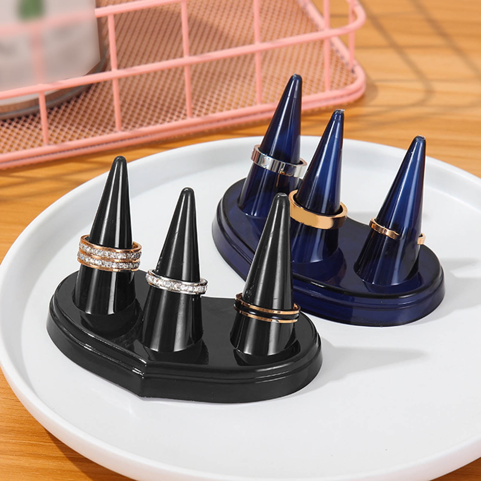 ZenCart Ring Storage Rack Ring Display Holder Three Finger Ring Display ...