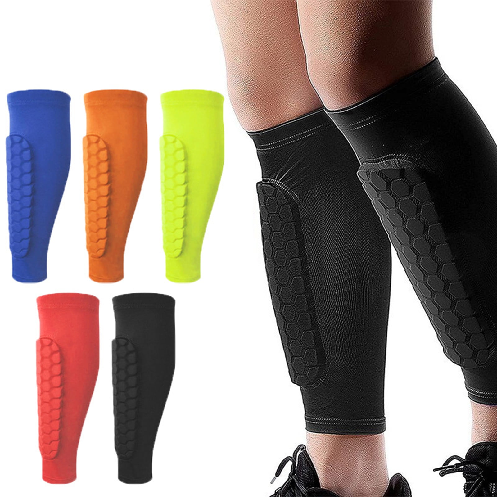 ZenCart Soccer Shin Guard Sleeves Calf Compression Sleeve with ...
