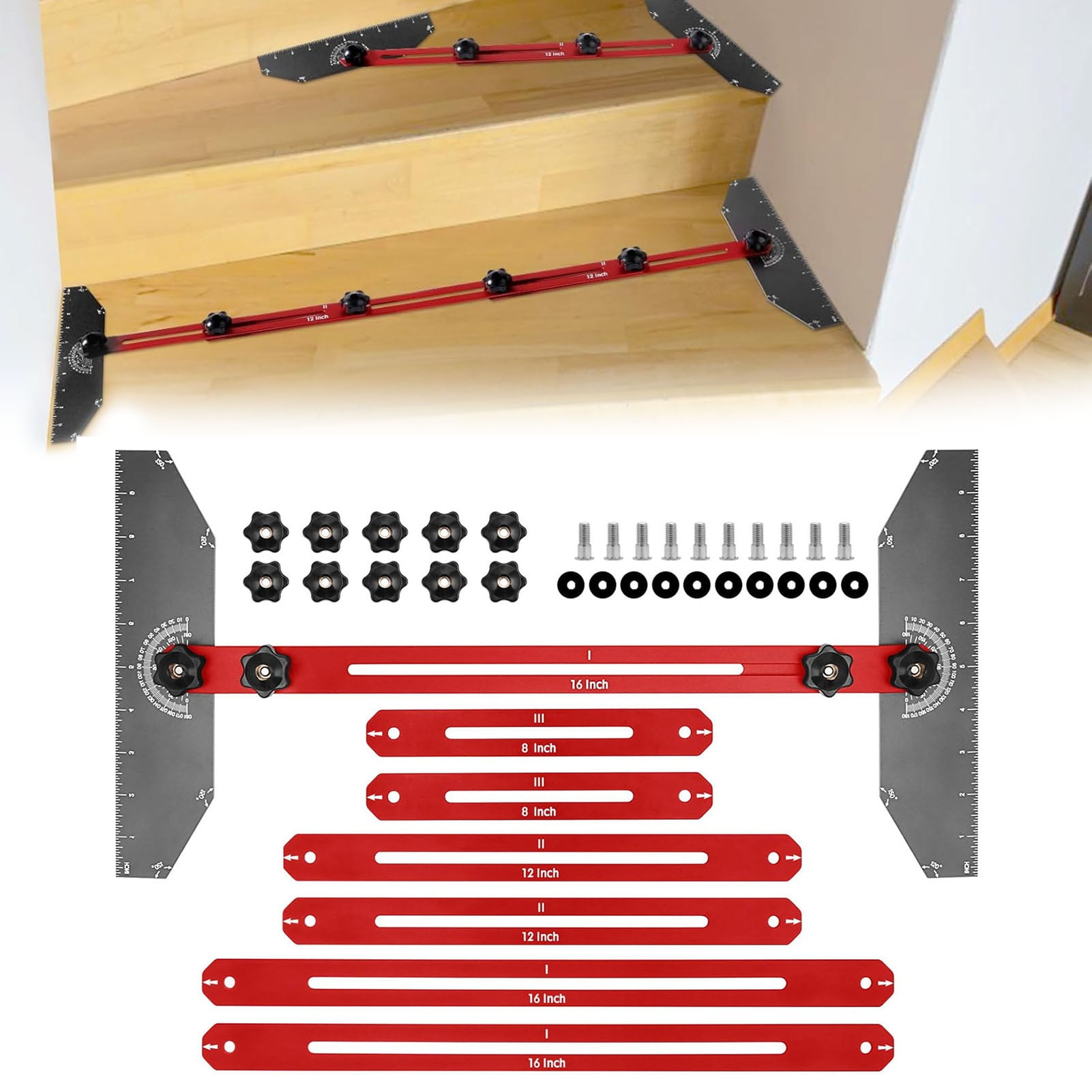 ZenCart Stair Tread Template Tool High Accurate Adjustable Easy to Use ...