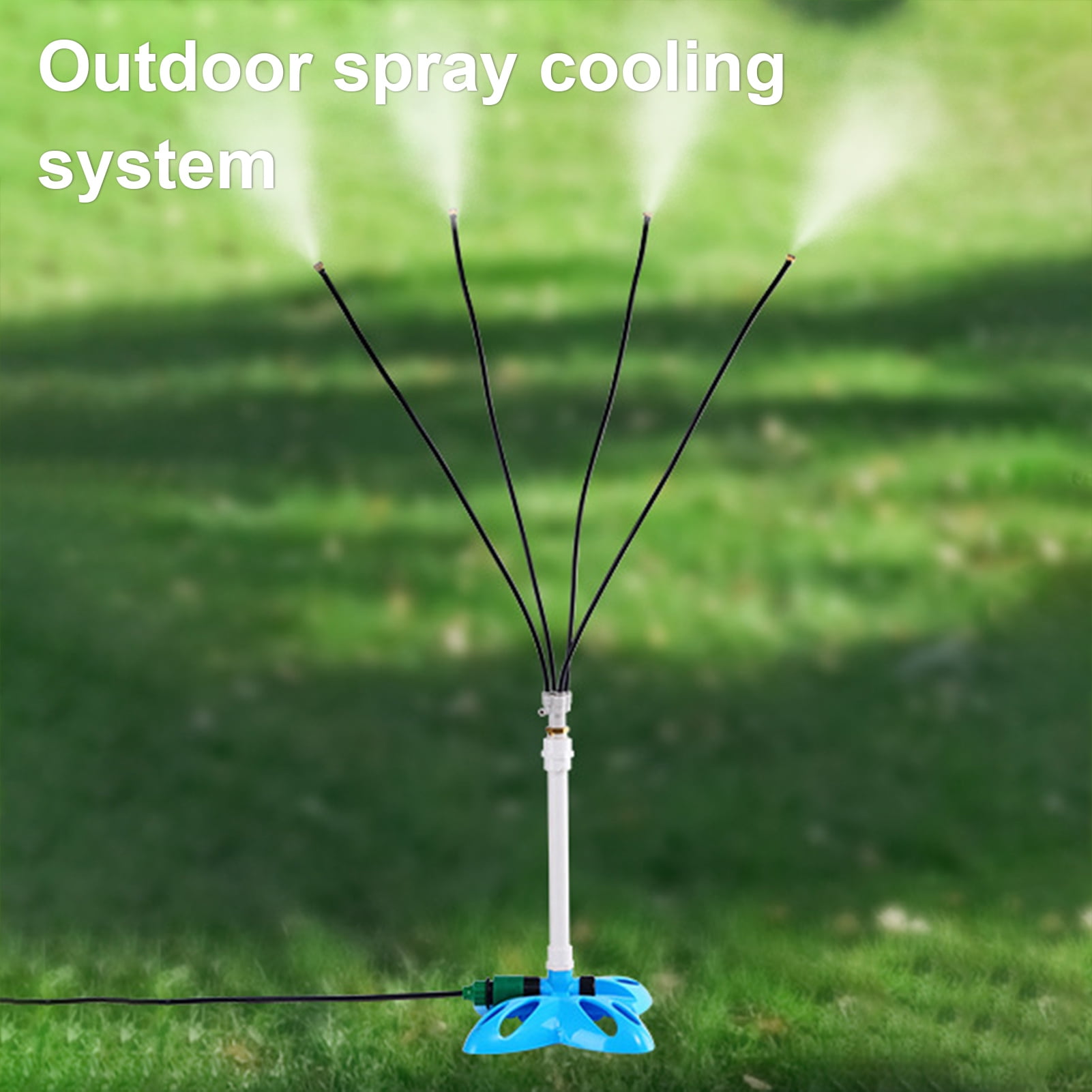 ZenCart Standing Mist System Outdoor Portable Misting Sprinkler with ...