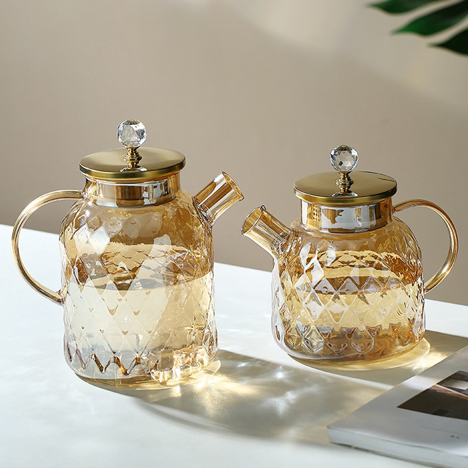 ZenCart Water Pitcher Cold Brew Tea Carafe Heat Resistant Teapot ...