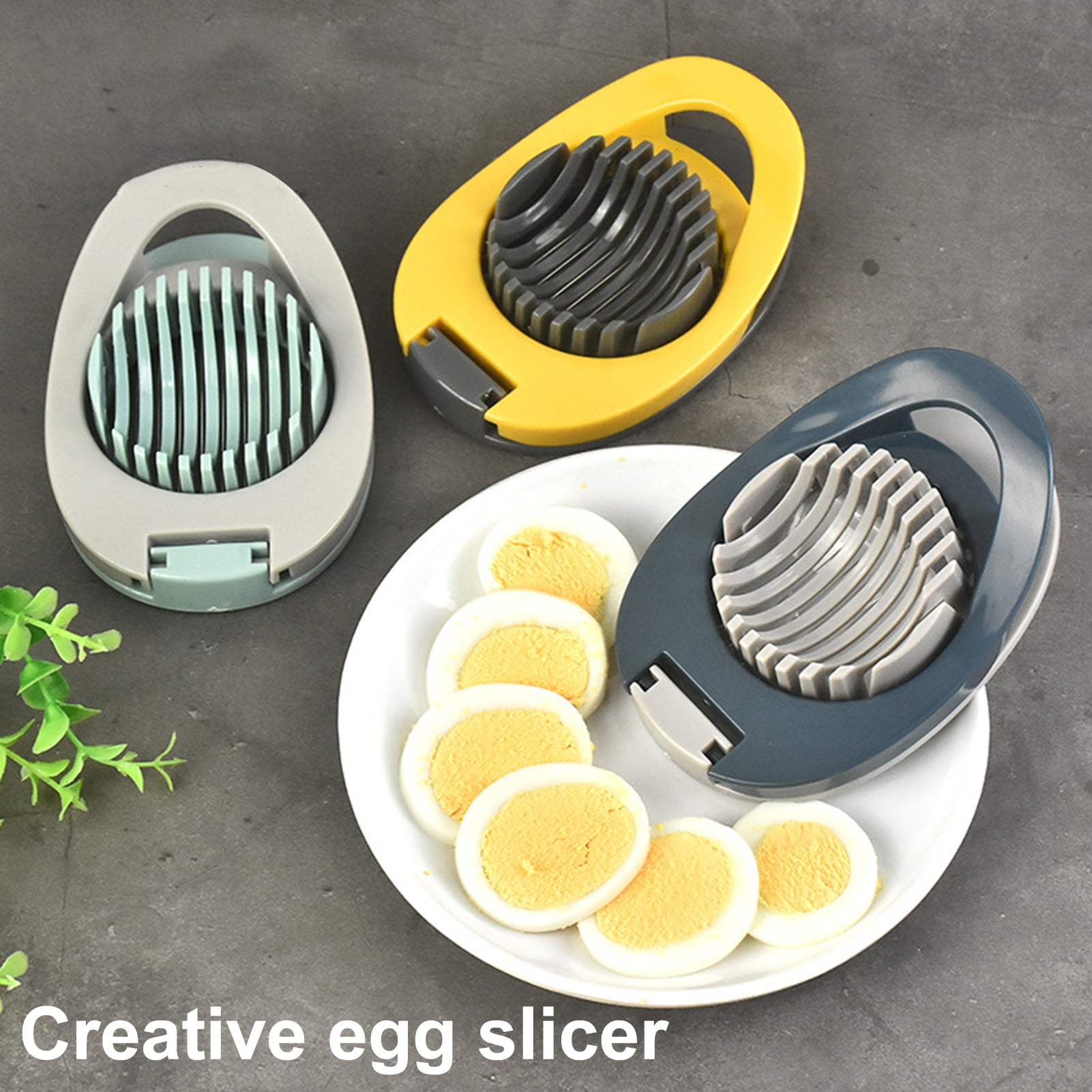 ZenCart Wire Egg Slicer Stainless Steel Egg Splitter for Hard Boiled ...
