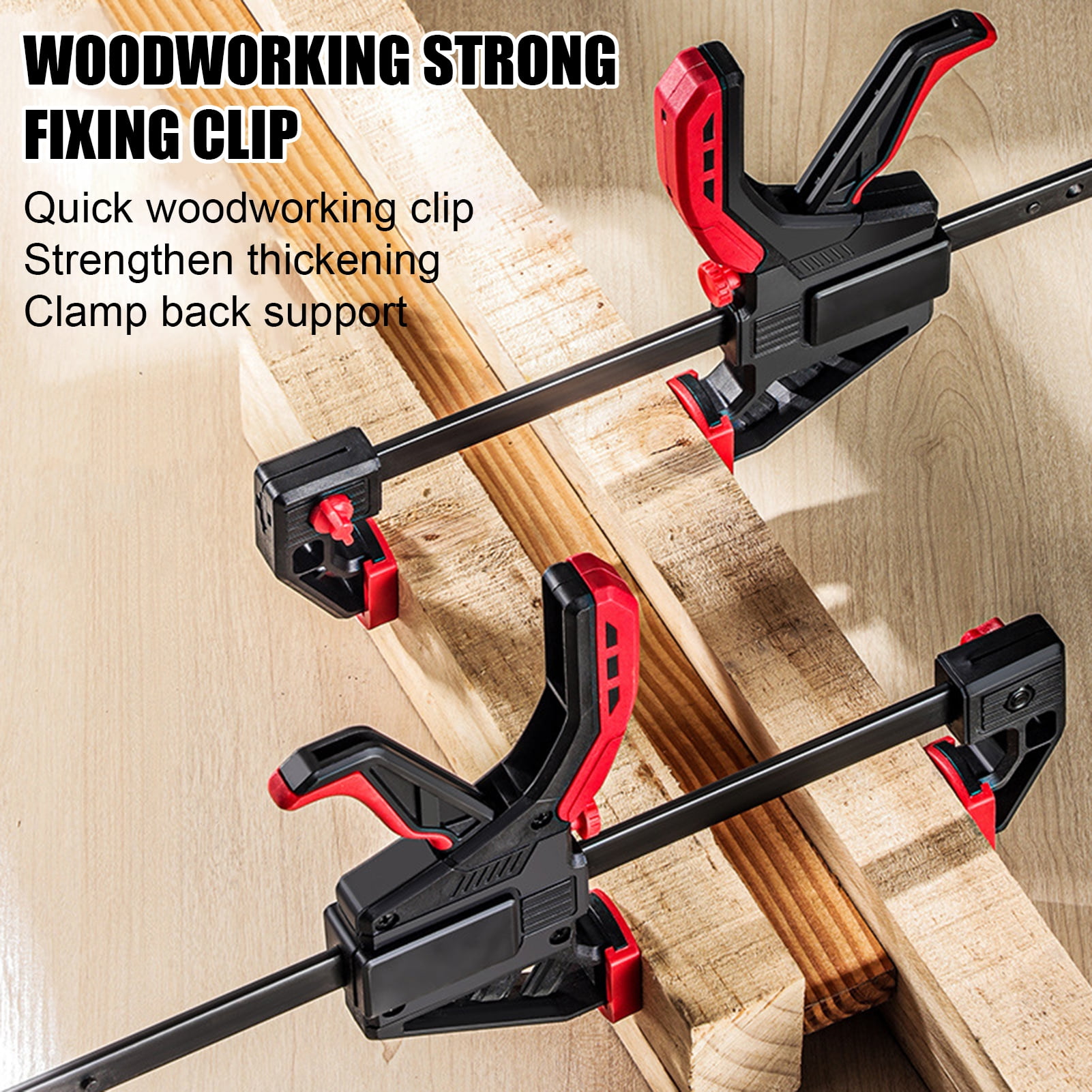 ZenCart Woodworking Clamp with Ergonomic Handle Multipurpose One-handed ...