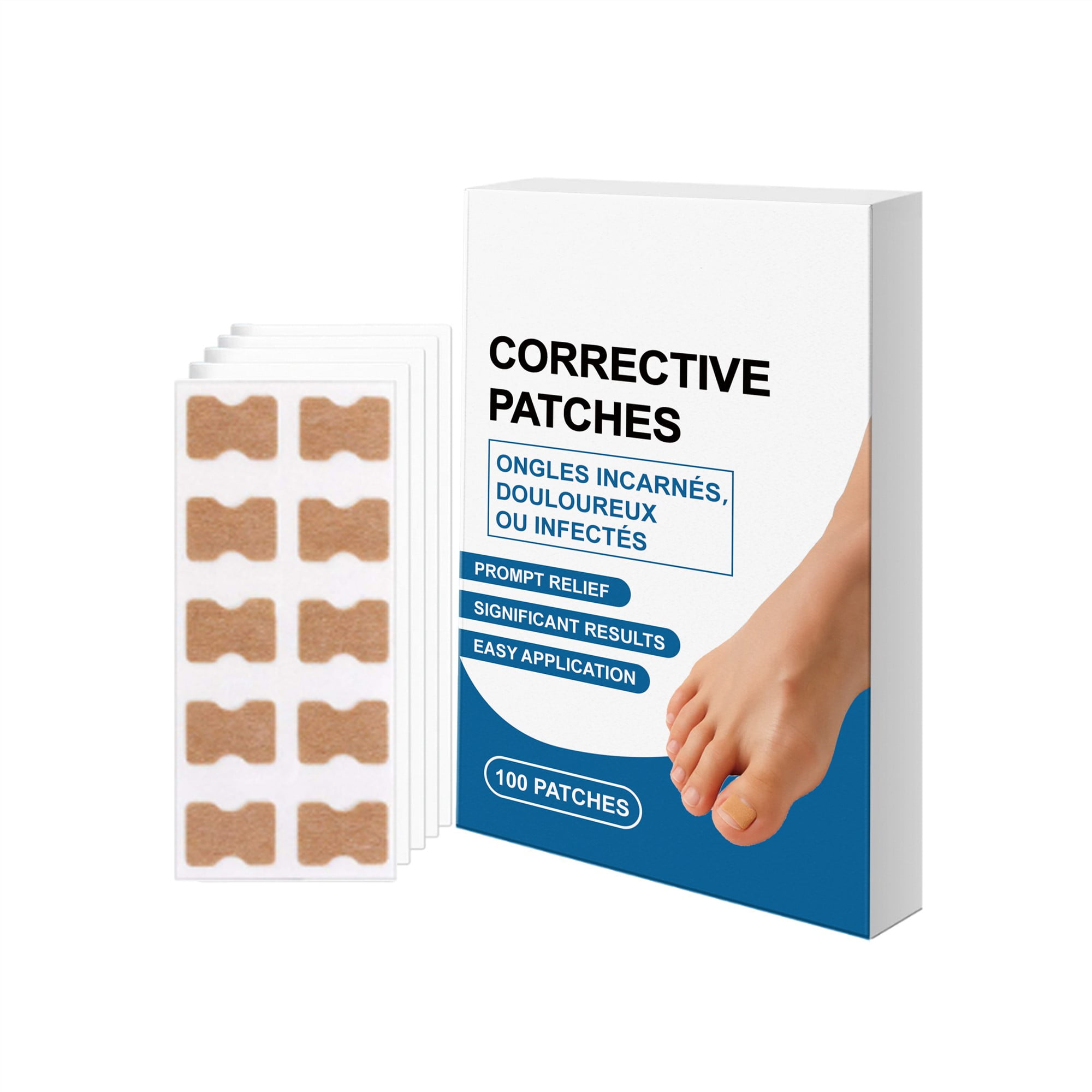 ZenNest CORRECTIVE PATCHER，Extra Strong Nail Support Patches for ...