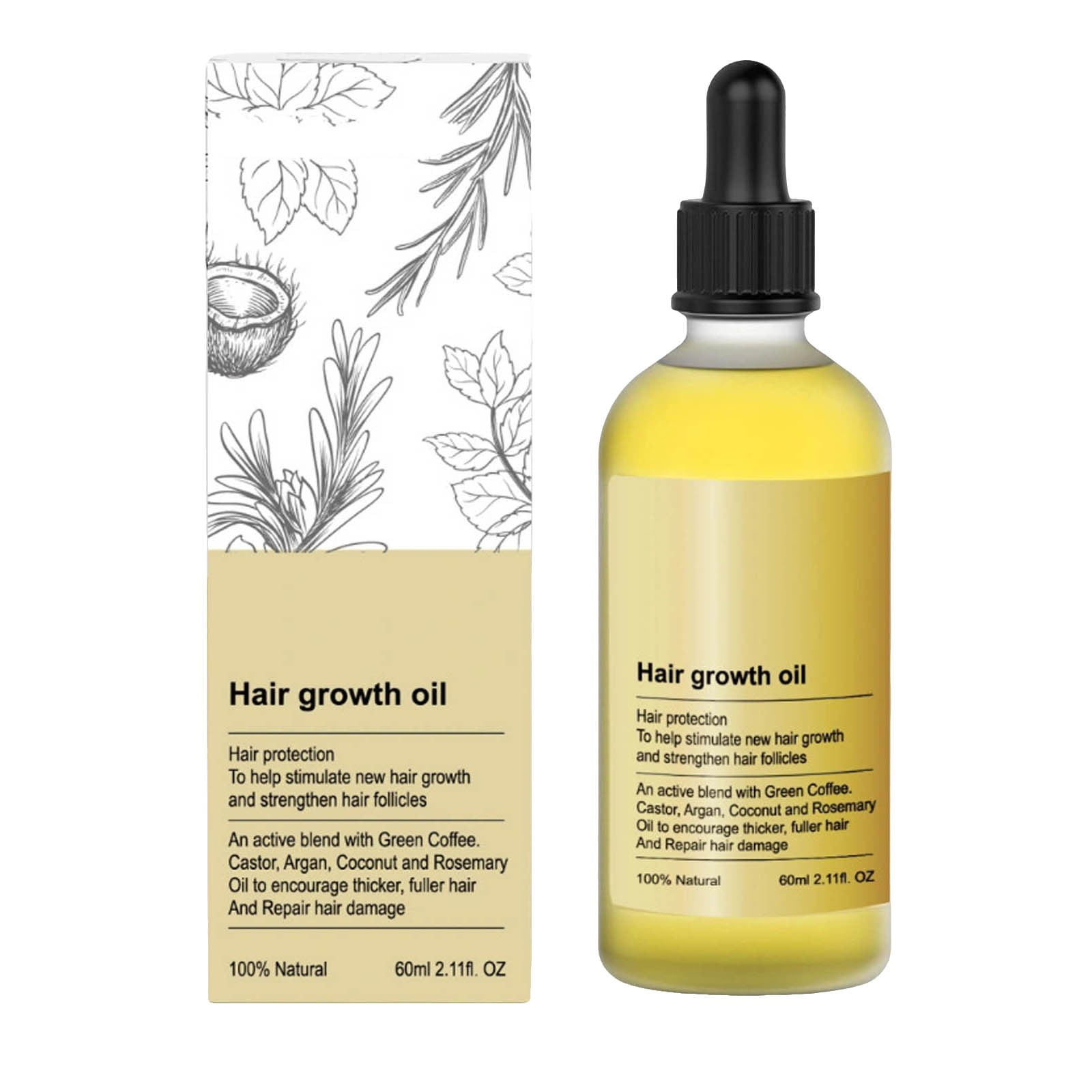 ZenNest Rosemary Hair Elixir - 60ML - Based Lightweight Oil for ...