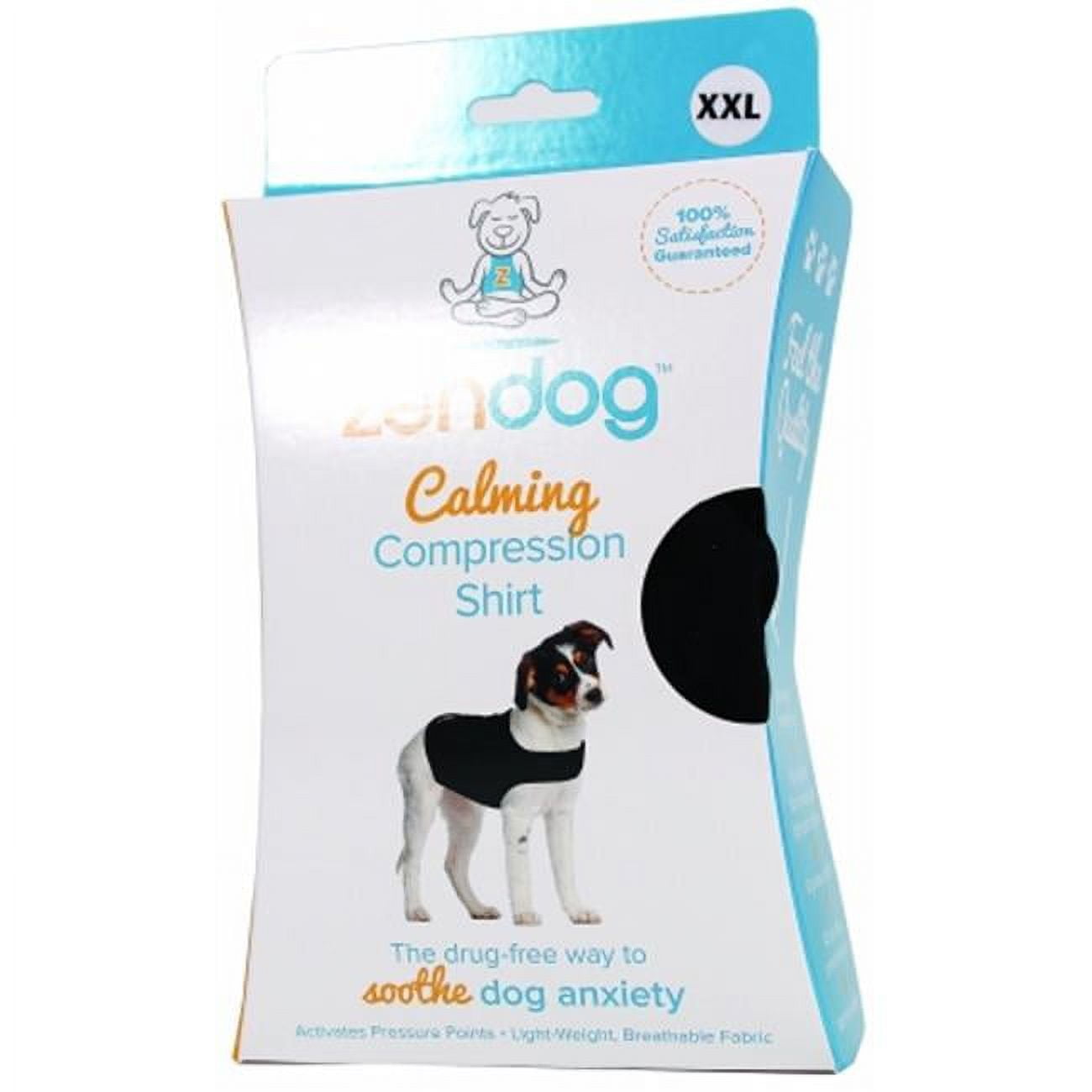 ZenPet ZenDog Anxiety Dog Vest calming compression Shirt (XX-Large ...