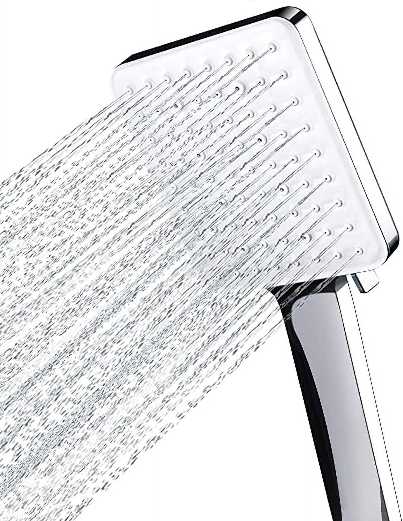 ZenSpace Shower, large square shower, one-handed control, square hand ...