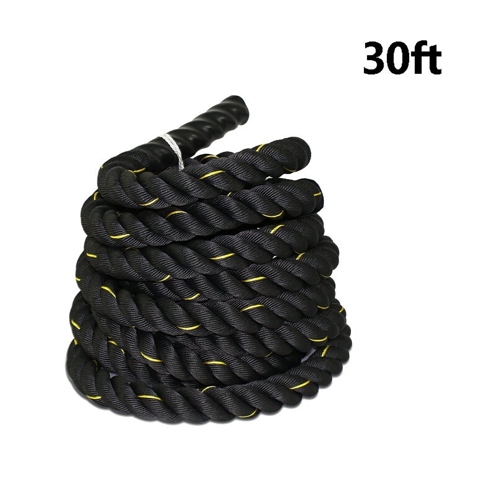 ZenSports 1.5W 30FT Fitness Gym Exercise Battle Rope for Strength ...