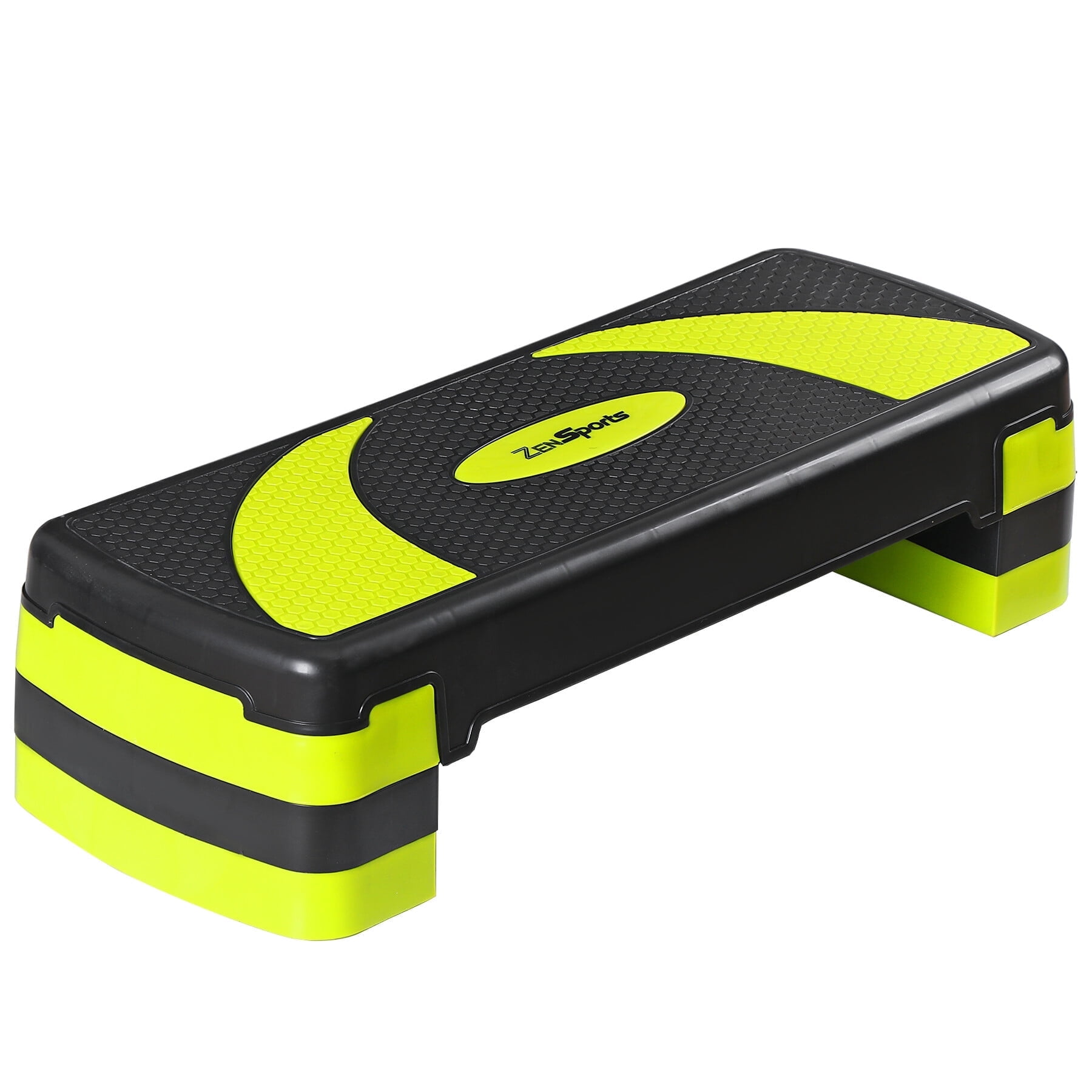 ZenSports 30'' Adjustable Workout Aerobic Step Platform W/4 Risers 4 ...