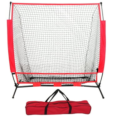 CHAMPRO Pepper Rebound Screen Pitchback Net, 4 Return Positions, 42" x ...