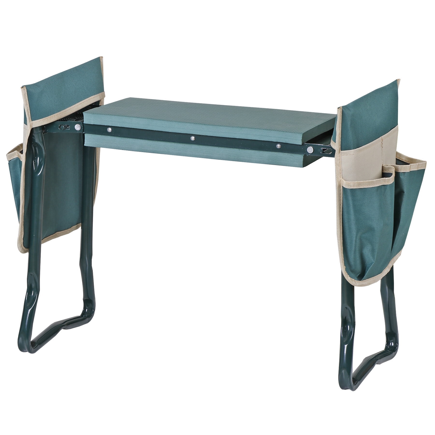 ZenSports 8" Wider Folding Garden Kneeler Seat Soft Portable Gardening ...