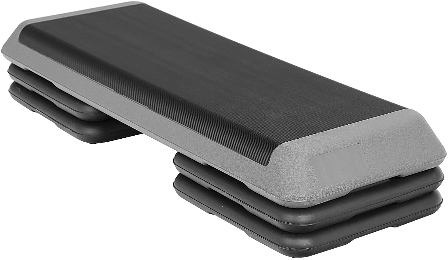 Costway 43'' Aerobic Stepper Step Cardio Fitness Exercise Adjust 4''-6 ...