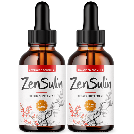 ZenSulin Advanced Formula Drops Natural Support Supplement Zen Sulin 60 ...