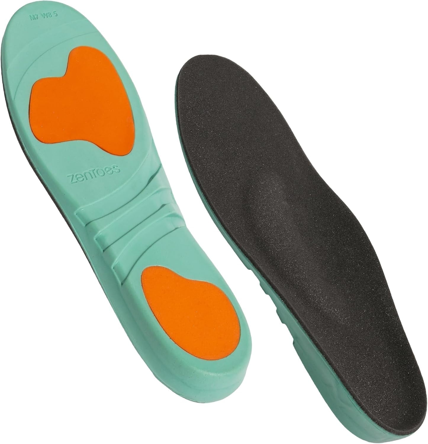 ZenToes Diabetic Cushioned Insoles for Men and Women, Shock Absorbing ...