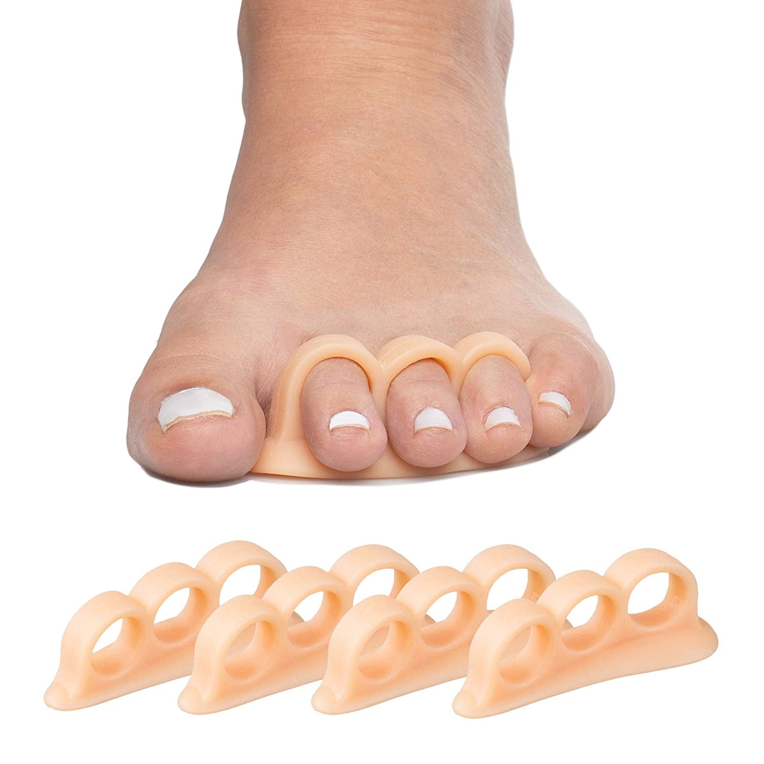 Zentoes Hammer Toe Straighteners, Flexible Hammer Toe Separator Cushion ...