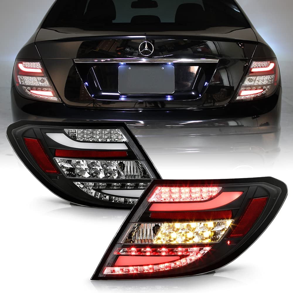 ZenZone -For 2011-2014 Mercedes Benz W204 C-Class C250 C300 Black ...