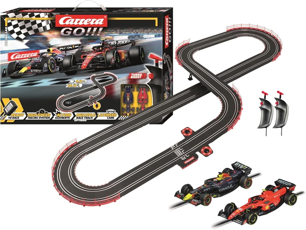 ZenZone GO Electric Powered Slot Car Racing Kids Toy Race Track Set 1: ...