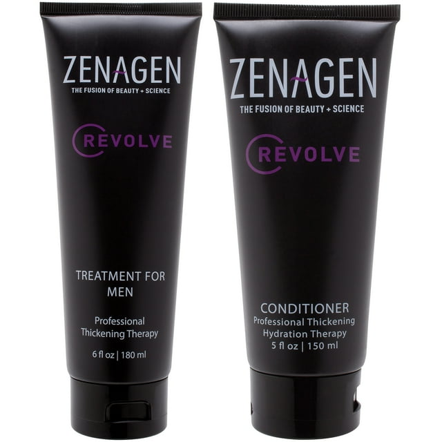 Zenagen Revolve Men's Hair Shampoo and Conditioner Duo Treatment, 6 Oz ...