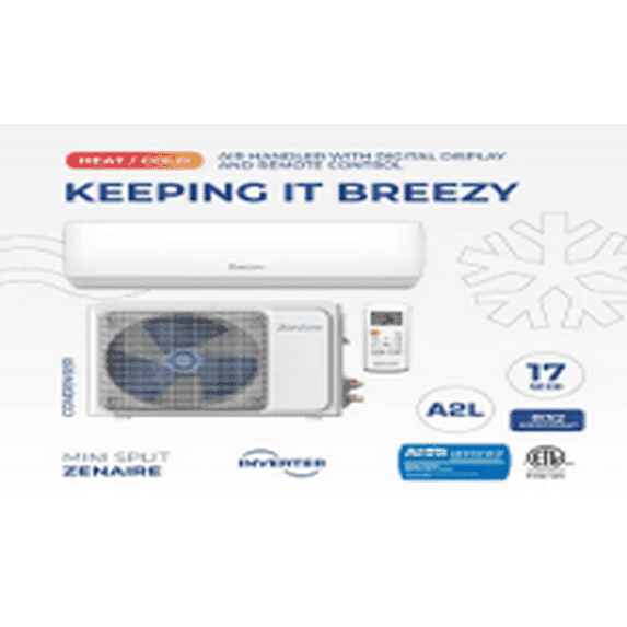 Zenaire Mini Split Unit 12,000 - Walmart.com